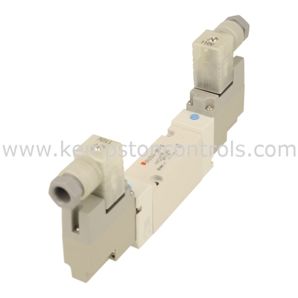 SMC SYJ7240-3DZ-Q SMC 5/2 DOUBLE PORT SOLENOID VALVE, BASE MOUNTED ...