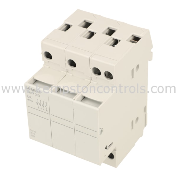 Siemens 3NW7063 SIEMENS SENTRON, CYLINDRICAL FUSE HOLDER, 10 X 38 MM ...