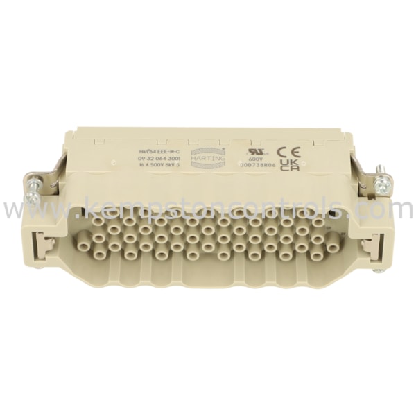HARTING 09320643001 HARTING HEAVY DUTY CONNECTOR INSERT HAN 64+PE 24B ...