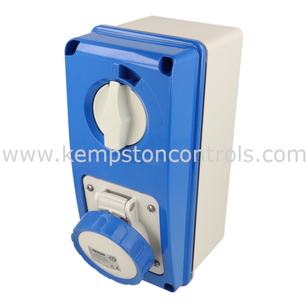 Gewiss GW66204N GEWISS VERTICAL SWITCHED INTERLOCKED SOCKET ,16A, 2POLE ...