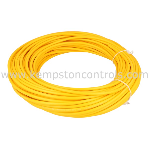 Pilz 630297 PILZ CONNECTION CABLE, PUR, YELLOW, 5 PIN, SOCKET STRAIGHT ...