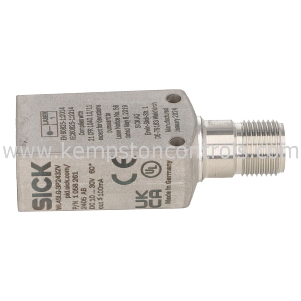 Sick WL4SLG-3P2432V SICK PHOTOELECTRIC SENSOR, RETRO-REFLECTIVE, RANGE ...