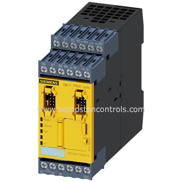 Siemens 3UF7330-1AU00-0 SIEMENS FAIL-SAFE DIGITAL MODULE DM-F PROFISAFE ...