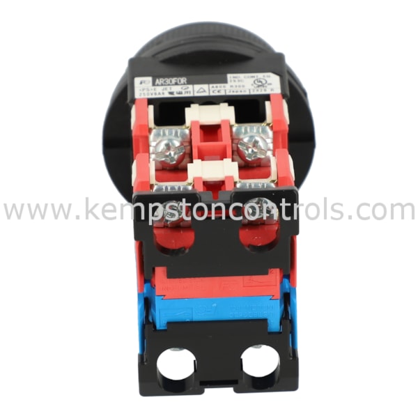 Fuji AR30F0R-22R FUJI PUSHBUTTON FLUSH ROUND HEAD 2NO+2NC AUX RED ...