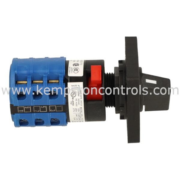 Kraus and Naimer CA10.A222.FT2.F758 KRAUS AND NAIMER SPECIAL CAM SWITCH, 20A, 3 POLE, ENGRAVED ...