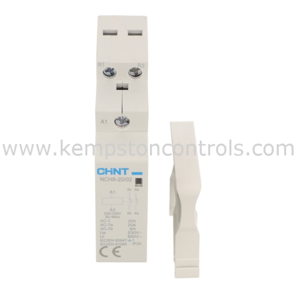 CHINT NCH8-20-02 CHINT MODULAR CONTACTOR | Kempston Controls