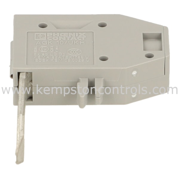Phoenix 3001763 PHOENIX AGK 10-UKH 50 PICK-OFF TERMINAL BLOCK, NOMINAL ...