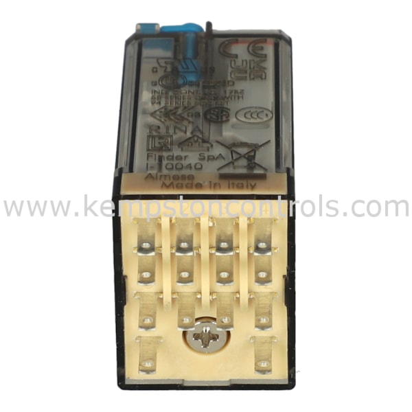 Finder 55.34.9.125.0040 FINDER 4PDT RELAY 14PIN 7A 125VDC | Kempston ...