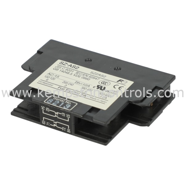 Fuji SZ-AS2 FUJI AUX SIDE MOUNT, 1N/O+1N/C (SINGLE BUTTON)FOR SCN4 ...