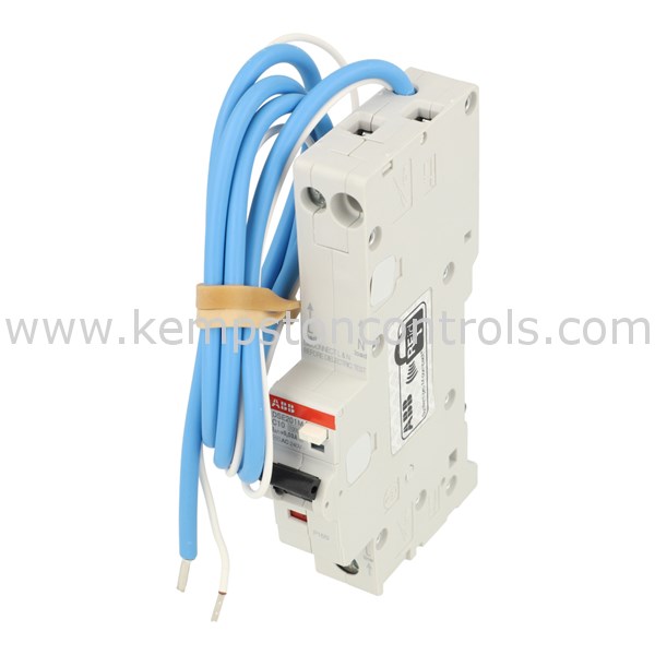 ABB 2CSR275051R1104 ABB RESIDUAL CURRENT CIRCUIT BREAKER WITH RCBO, 10KA, 1P+N, TYPE C, 10A ...