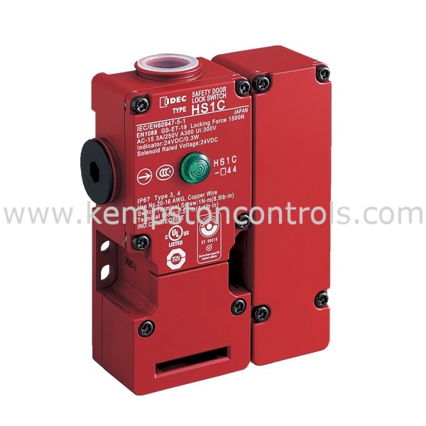 IDEC HS1C-R244R-G IDEC SAFETY SWITCH SPRING LOCK, MAIN CIRCUIT 1NC ...