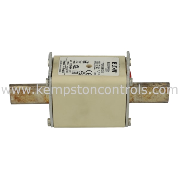 Bussmann 170M3813D BUSSMANN SQUARE BODY FUSE 125A 690V DIN 1 | Kempston Controls