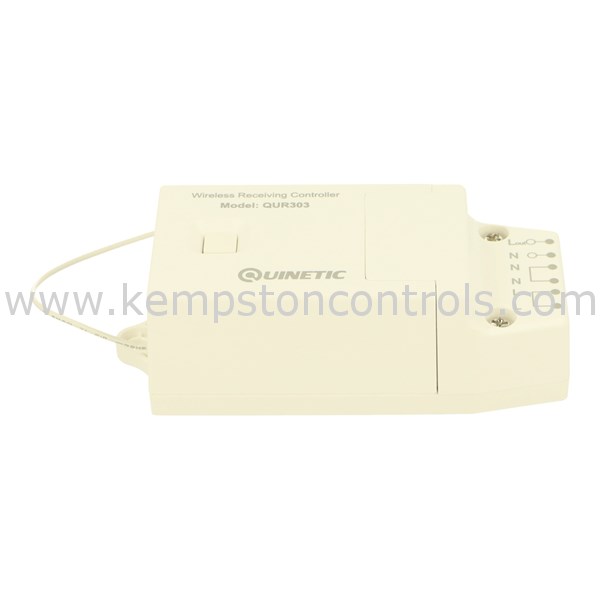 Quinetic R303 QUINETIC WIRELESS SWITCH RECEIVER, 6A, 85-260VAC 50/60HZ ...
