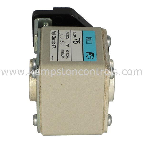 Fuji CS5F-75 FUJI CS5F-75 75A 500VAC CUBIC SHAPED SUPER RAPID FUSE ...