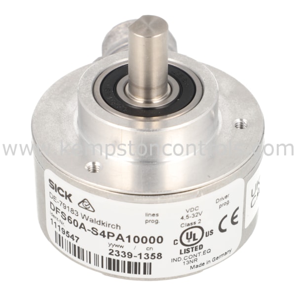 Sick DFS60A-S4PA10000 SICK INCREMENTAL ENCODER, 10,000 PULSES, 10MM ...