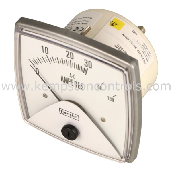 Crompton Instruments 016-026A-NLNL-C7 CROMPTON AC AMMETER, SHORT SCALE ...