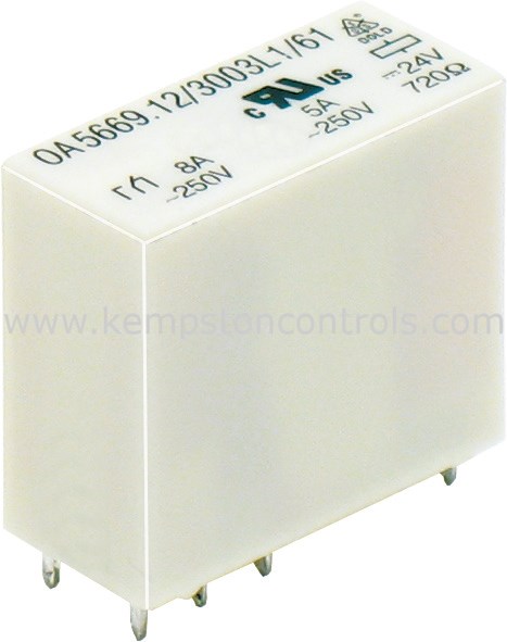 Dold OW5669.12/983 DOLD SAFETY RELAY, 24VDC, 1NO+1NC, PCB, 2 CHANGEOVER ...