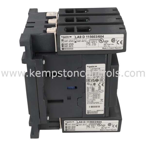 Schneider LC1D115M7 SCHNEIDER TESYS D CONTACTOR - 3P(3 NO) - AC-3