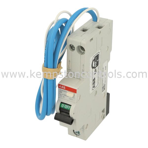 ABB 2CSR255151R1065 ABB RESIDUAL CURRENT CIRCUIT BREAKER WITH RCBO, 1P+N, TYPE B, 6A, 30MA ...