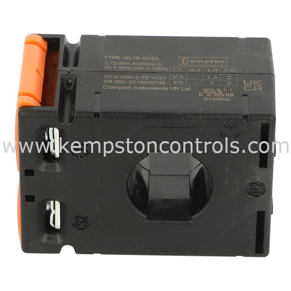Crompton Instruments XL1B-50/5A CROMPTON INSTRUMENTS MOULDED CASE CT ...