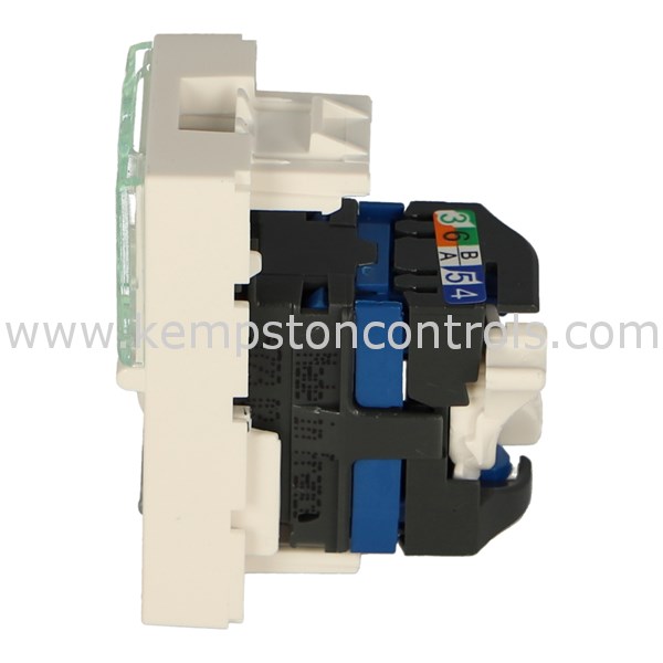 Legrand 572302 LEGRAND RJ45 CAT6 UTP 1MOD WHITE LCS | Kempston Controls