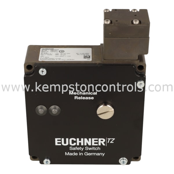 Euchner 082051 EUCHNER SAFETY SWITCH, 24VAC/DC, 1XNO+1XN/C LOCK, 1XN/O+1XN/C AUX, 1XM20 ENTRY ...