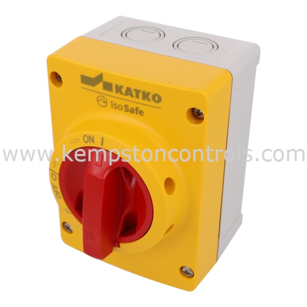 KATKO KEM 340 YR M2 KATKO ENCLOSED ISOLATOR, 63A, 3 POLE, AC21, 40A ...