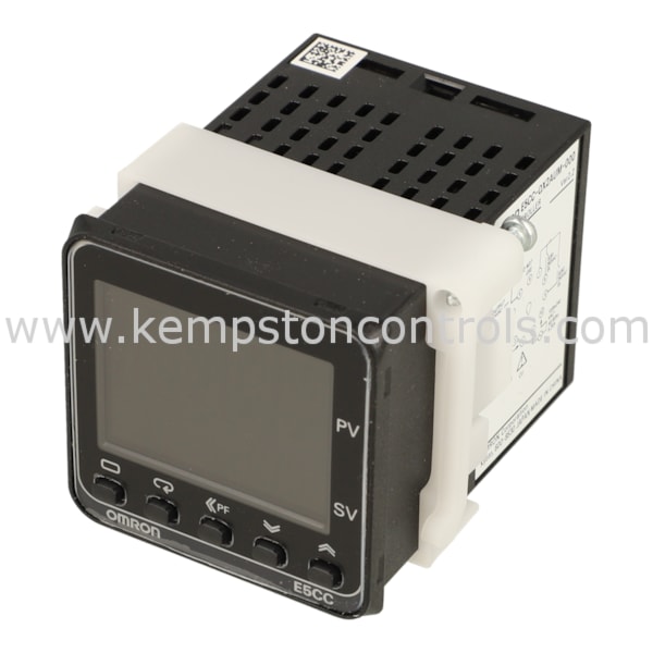 Omron E5CC-QX2AUM-000 OMRON TEMP. CONTROLLER, PRO, 1/16 DIN , PLUGIN-TYPE, 2 AUX, 1 X 12 VDC ...