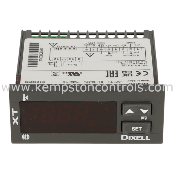Dixell DIXL212 DIXELL UNIVERSAL CONTROLLER, XT111C, PTC/NTC/PT100/THERMOCOUPLE K,J,S, 230VAC ...