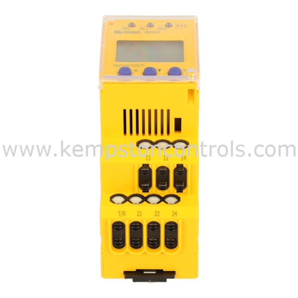 BENDER 71016306 BENDER INSULATION MONITOR, AC30-460HZ 0-300V, N/O OR N ...