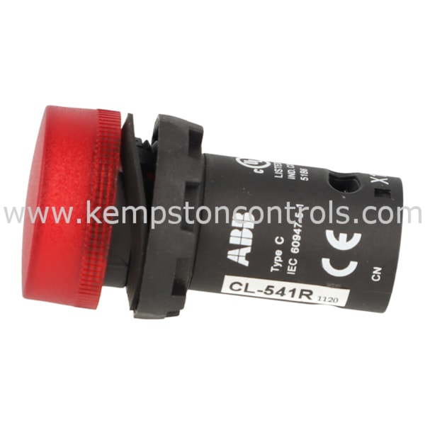 ABB 1SFA619402R5411 ABB PILOT LIGHT HEAD, RED, LED, 415VAC, ILLUMINATED ...