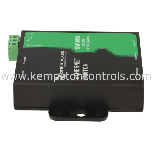 Brainboxes SW-005 BRAINBOXES 5 PORT 10/100 ETHERNET SWITCH | Kempston ...