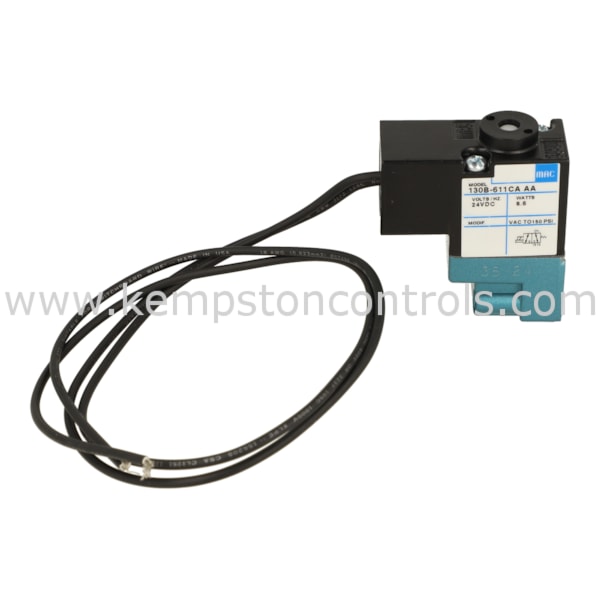 MAC Valves 130B-611CAAA MAC VALVES 100 SERIES MAC VALVE, 24VDC, 8.5W ...