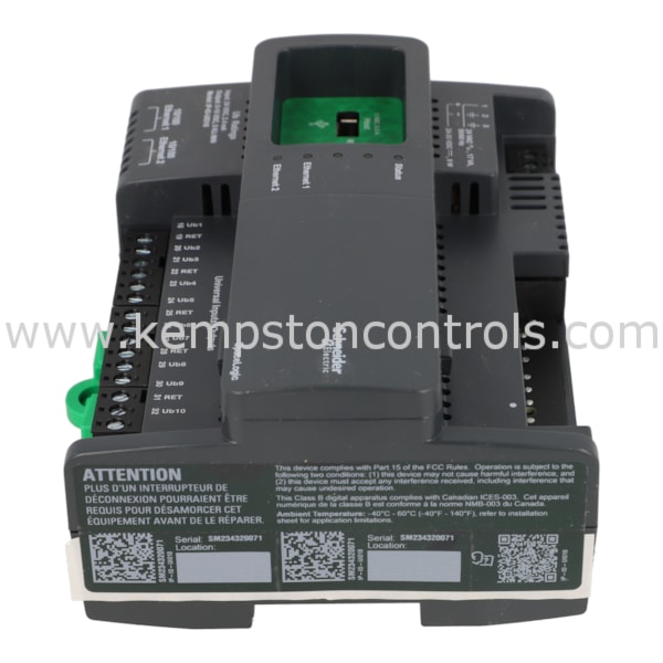 Schneider SXWIPIOBA10001 SCHNEIDER INPUT/OUTPUT EXPANDER, SPACELOGIC IP-IO SERIES, 10 UNIVERSAL ...