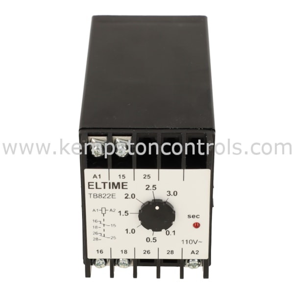 Eltime TB822E3S110V1CO ELTIME DIN RAIL MOUNTING DELAY ON ENERGISE TIMER ...