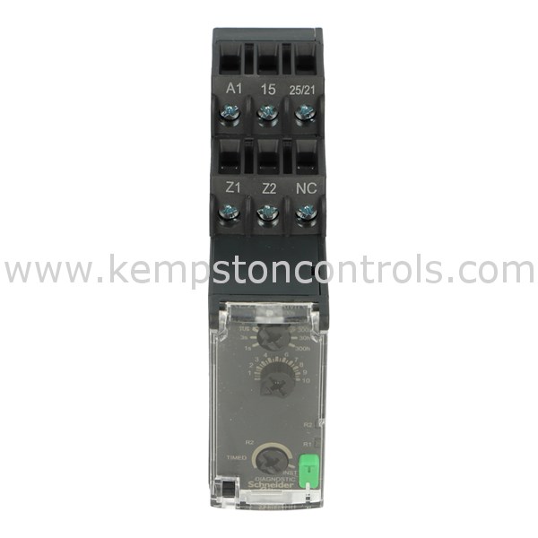 Schneider RE22R2AMR SCHNEIDER ON-DELAY TIMING RELAY, 24-240VAC/DC, 2C/O, 0.05S-300H, SCREW ...
