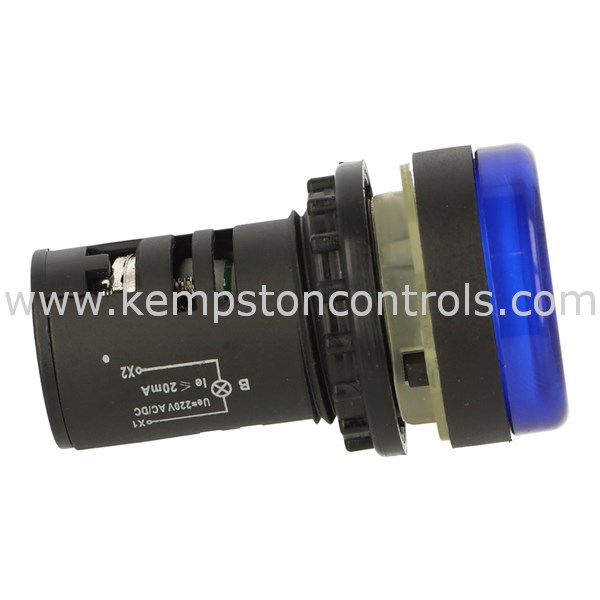 Eaton Moeller A22-LCLED220-B MOELLER INDICATING LIGHT, COMPACT, BLUE ...