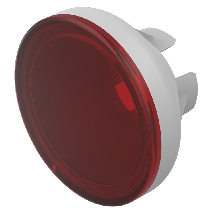 EAO 70-911.2 EAO LENS RED D15,4 PLASTIC TRANSLUCENT | Kempston Controls