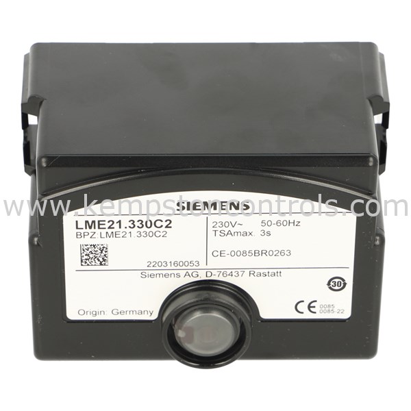 Siemens Burners LME21.330C2 SIEMENS BURNER CONTROLS FOR 2 STAGE BURNERS ...