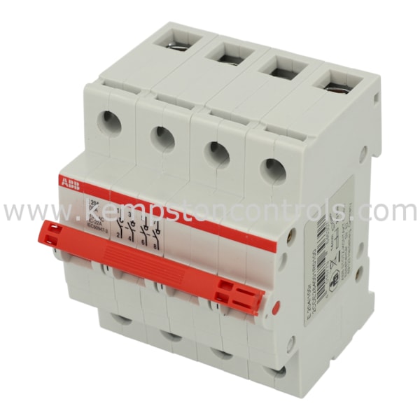 ABB 2CDE284001R0100 ABB 2CDE284001R0100 COMPACT ISOLATOR 4P 100A | Kempston Controls