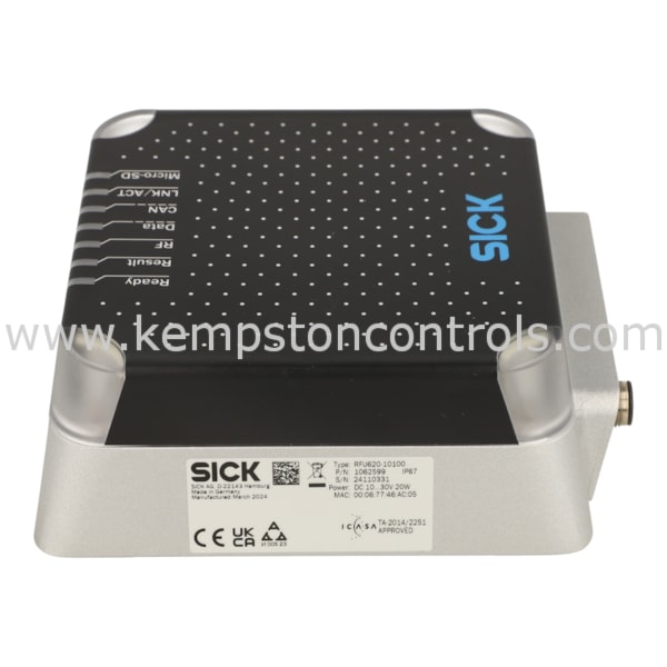 Sick RFU620-10100 SICK RFID HEAD, MID RANGE, READ/WRITE WITH INTEGRATED ...