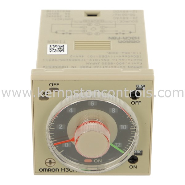 Omron H3CR-F8N AC24-48/DC12-48 OMRON TIMER, 8-PIN, 1/16DIN (48 X 48MM ...
