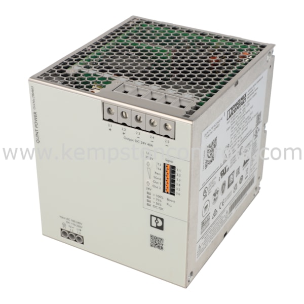 Phoenix 2904603 PHOENIX CONTACT QUINT4-PS/1AC/24DC/40 POWER SUPPLY UNIT ...