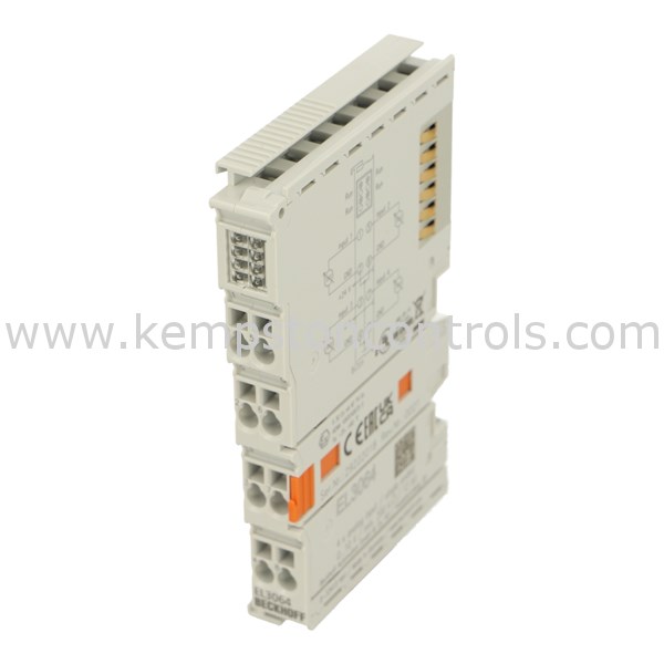 Beckhoff EL3064 BECKHOFF 4-CHANNEL ANALOG INPUT TERMINAL 0..10 V, SINGLE-ENDED 12 BIT, 4 X 2 ...