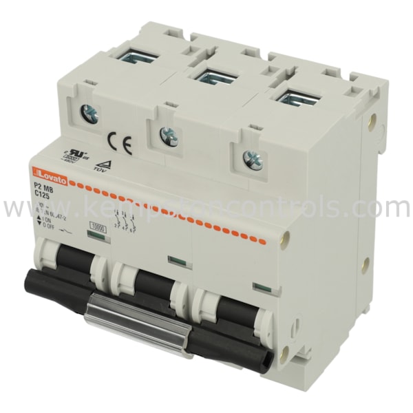 Lovato P2MB3PC125 LOVATO MINIAT. CIRCUIT BREAKER 3P CURVE C 125A ...