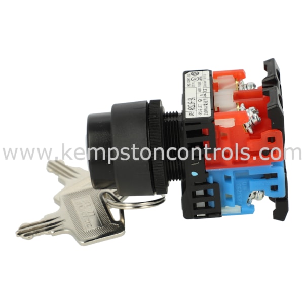 Fuji AR22JR-3A11B FUJI KEY SWITCH 3 POS MAINTAINED KEY REMOVEABLE LEFT ...