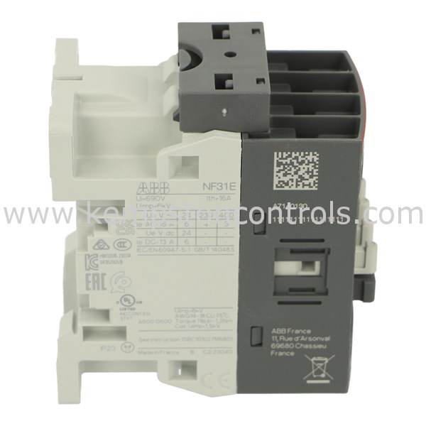 ABB 1SBH137001R1331 ABB CONTACTOR RELAY, 100-250VDC, 3NO+1NC AUX ...