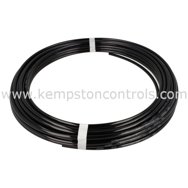 SMC TU0604B-20 SMC 6MM OD POLYURETHANE TUBING. BLACK. 20 METRES ...