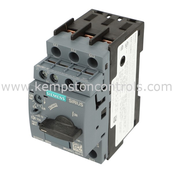 Siemens 3RV2021-0HA15 SIEMENS CIRCUIT BREAKER FOR MOTOR PROTECTION, 1NO ...