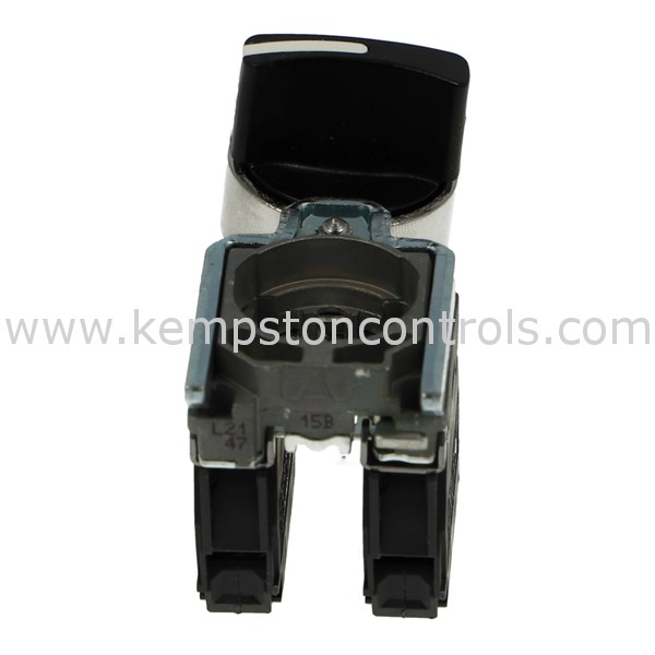Schneider XB4BD53 SCHNEIDER COMPLETE SELECTOR SWITCH BLK 22 3-POS ...
